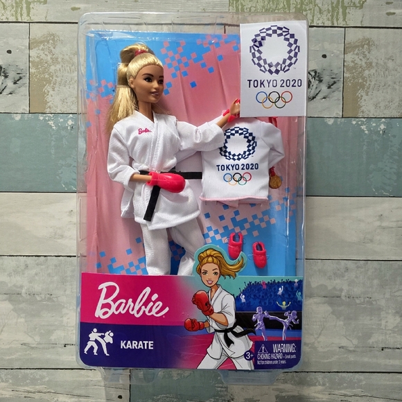 Barbie | Toys | Barbie Tokyo Olympics Karate 220 Bnwt | Poshmark